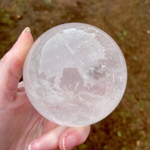 84mm Quartz Sphere Orb Crystal Ball - Etsy