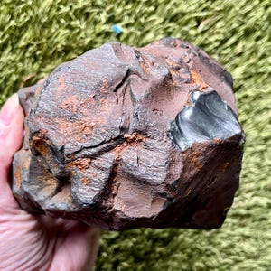 Black Banded Obsidian Mineral Display Specimen 4.33 Lbs - Etsy