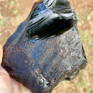 3 Lbs Banded Rainbow Obsidian Rough Mineral Display or Lapidary ...