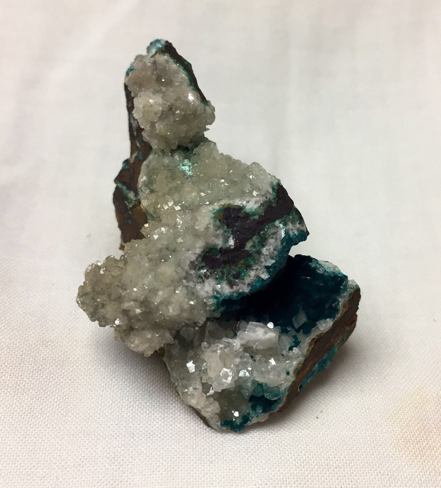 Adamite Crystal Cluster on matrix