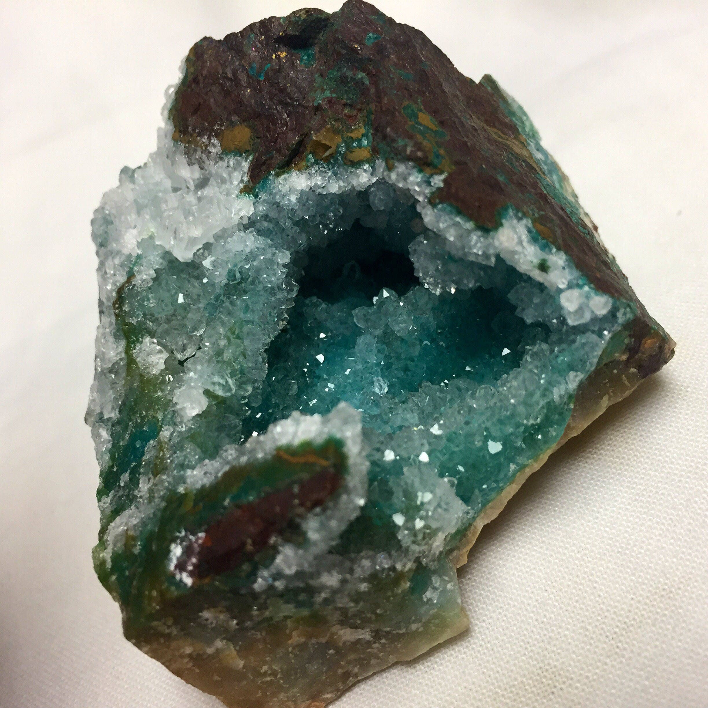 Adamite Druzy Crystal Cluster