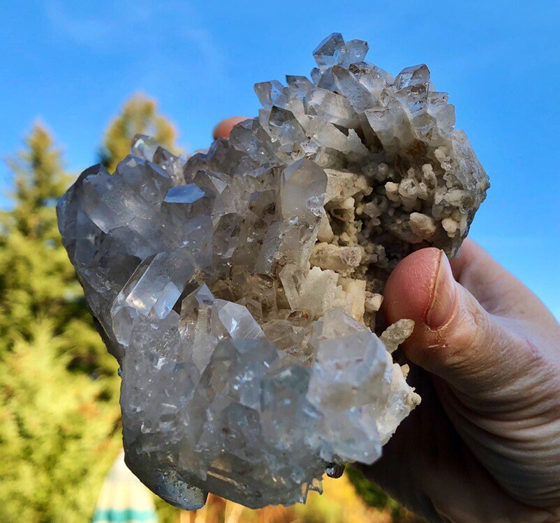 Large Quartz Crystal Cluster