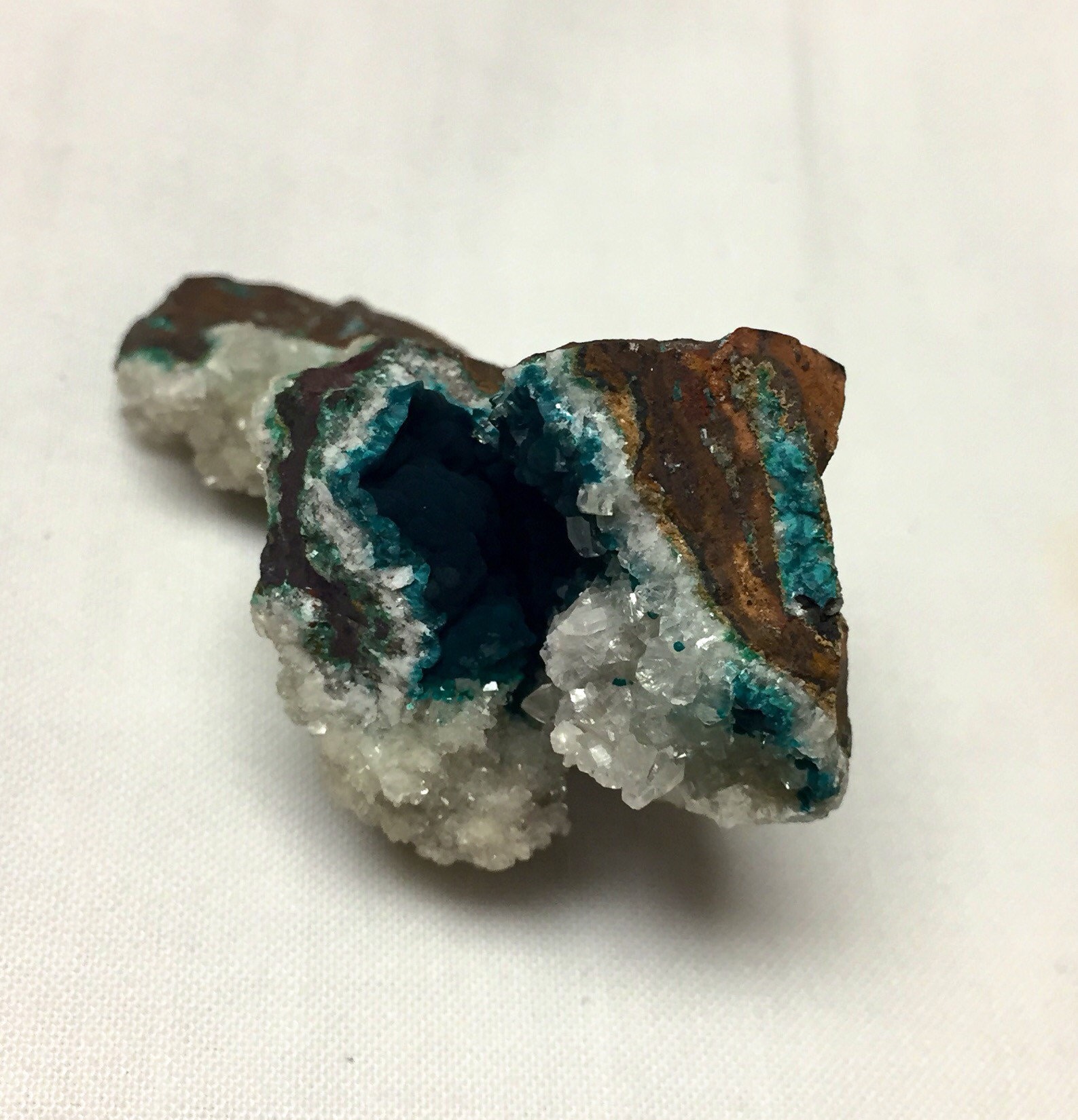 Adamite Crystal Cluster on matrix