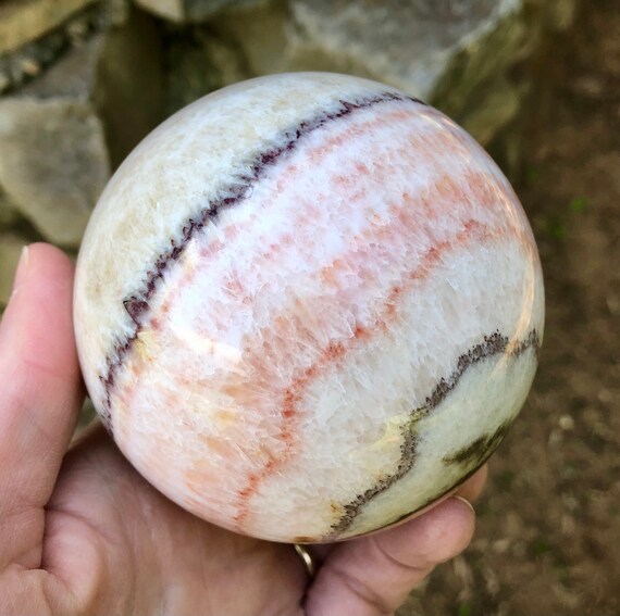 81mm Dali Rainbow Jasper Aka Porkstone Crystal Sphere Orb Ball | Etsy