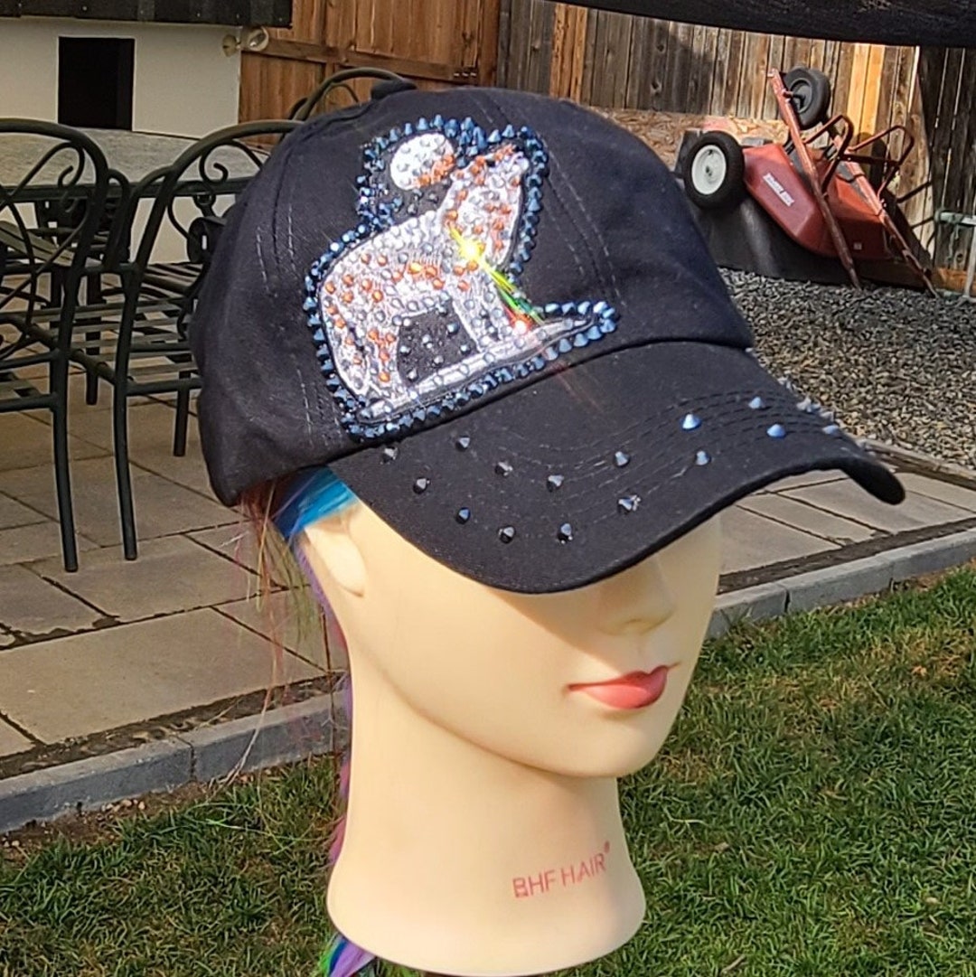 Black Wolf BLING Hat NEW - Etsy