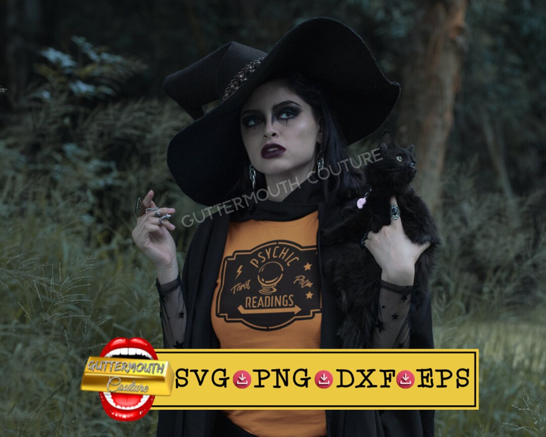 Psychic Readings Svg/png, Halloween Svg, Sublimation Design ...