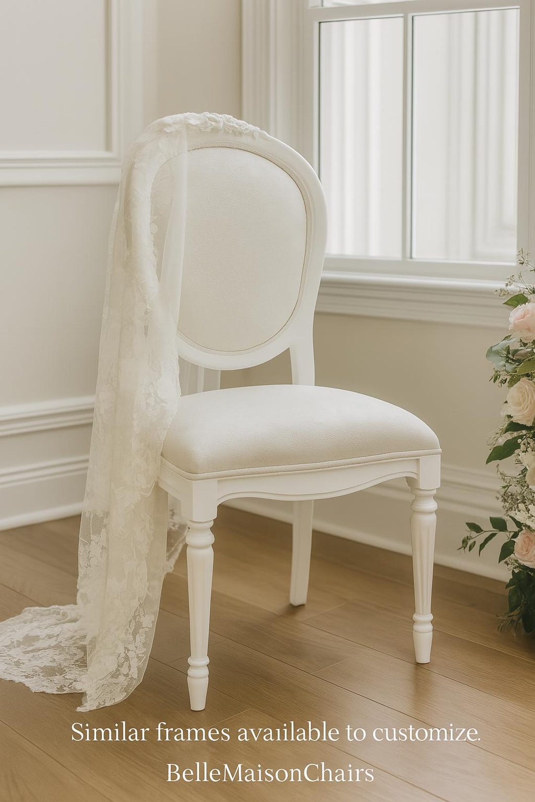 Customizable Wedding or Quinceañera Chair | Made to Order Seating for ...