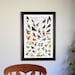 Backyard Birds of Alabama Bird Identification Poster Print / Field ...
