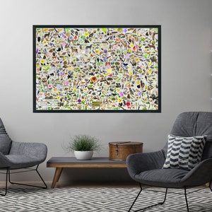 Nature Collage Poster (24" X 36") Print Contains Over 700 Images of ...