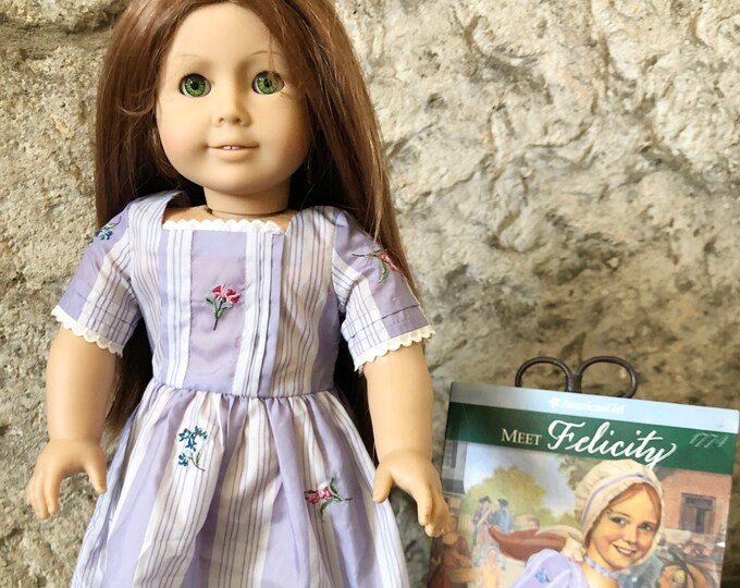 Felicity Wearing Traveling Gown & Meet Felicity Book, 2nd Meet Dress ...