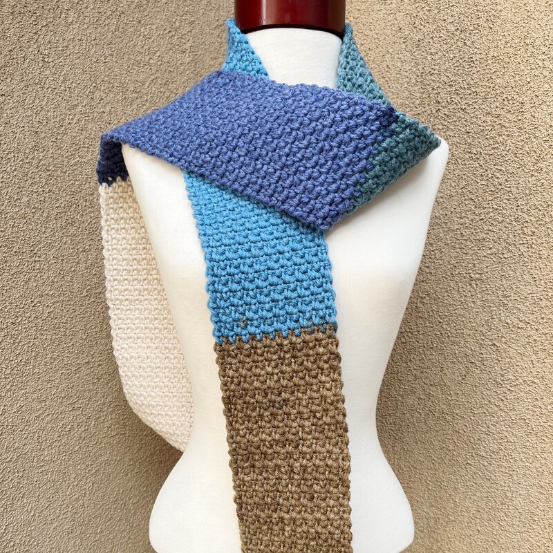 Crochet Color Block - Etsy