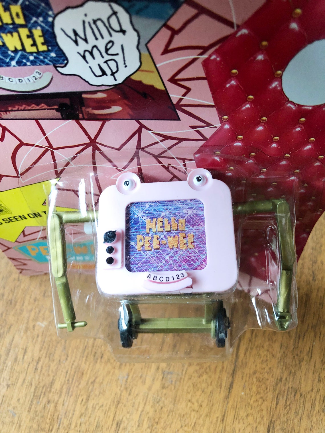 Magic Screen Wind-up Toy Pee Wee's Playhouse MOC Herman - Etsy