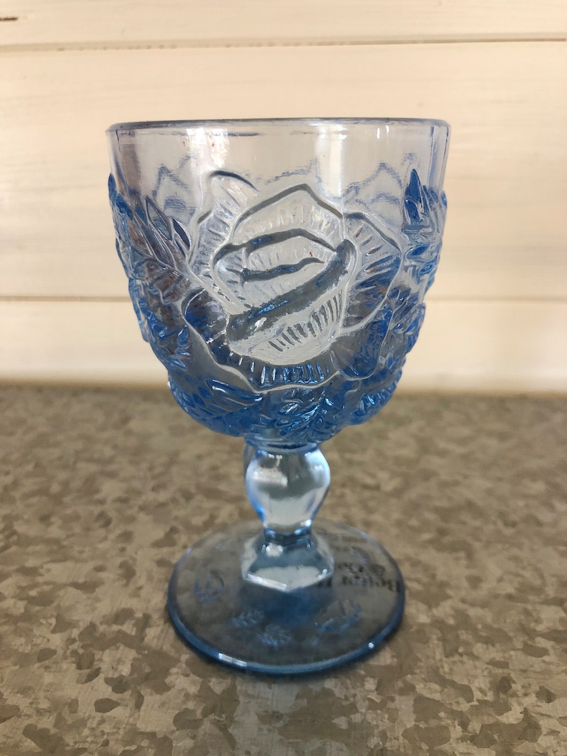 Madonna Inn 5 Oz WINE Goblets Wild Rose Flat Rose Madonna - Etsy