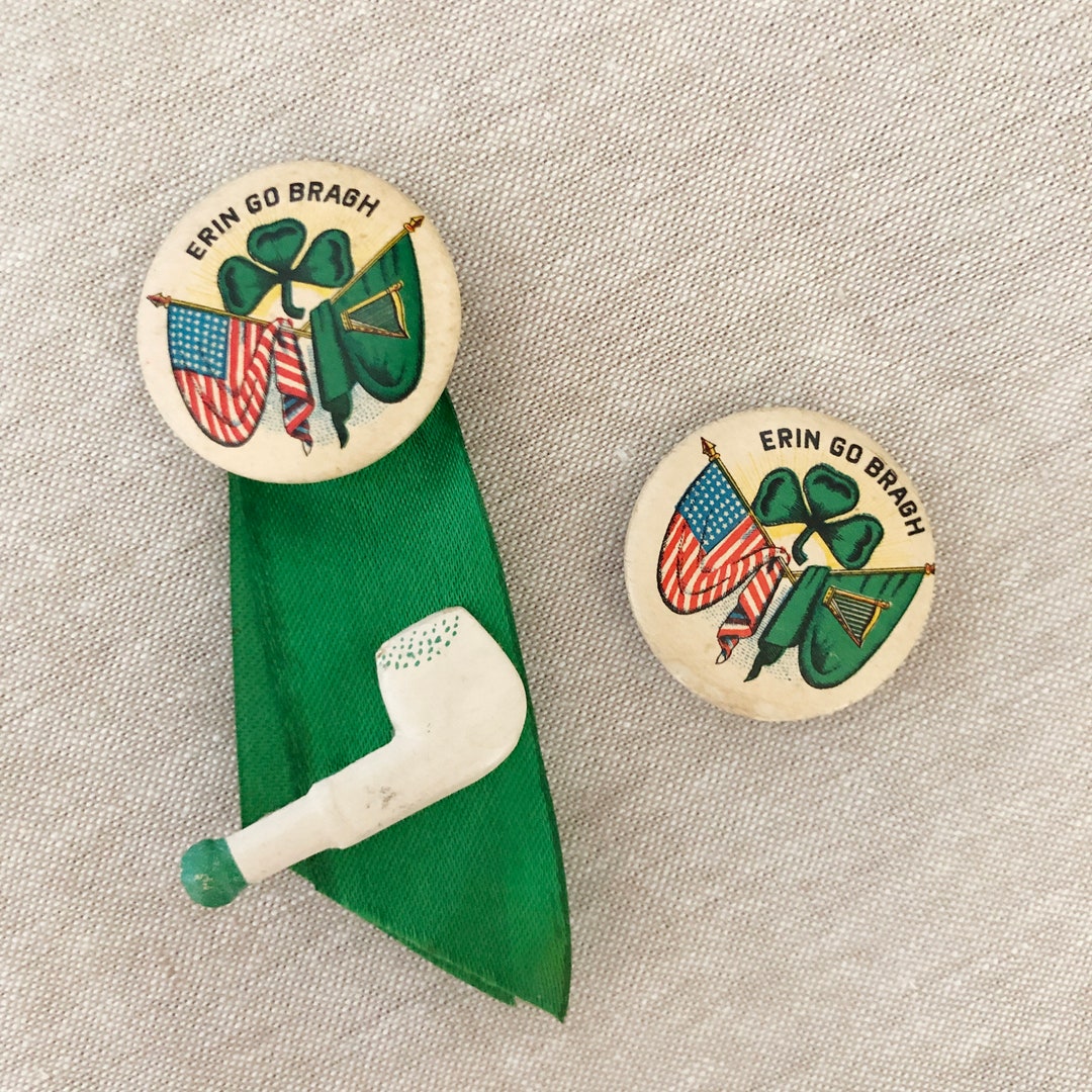 Erin Go Bragh Pins Set/2 Made in Japan - Etsy