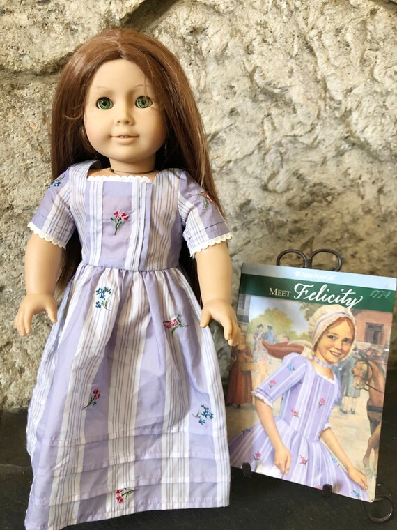 Felicity Wearing Traveling Gown & Meet Felicity Book 2nd Meet - Etsy