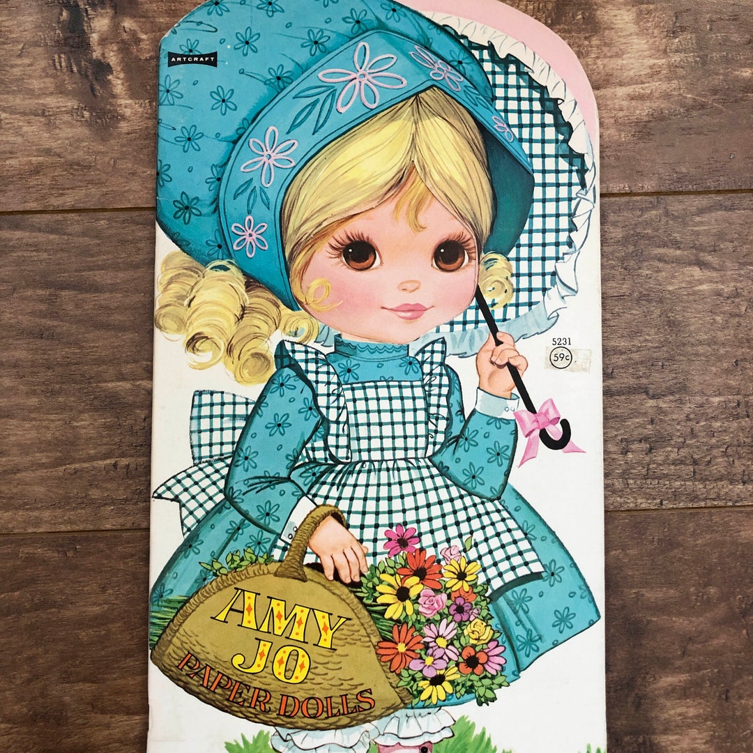 Amy Jo Paper Doll, Uncut, 1972 - Etsy