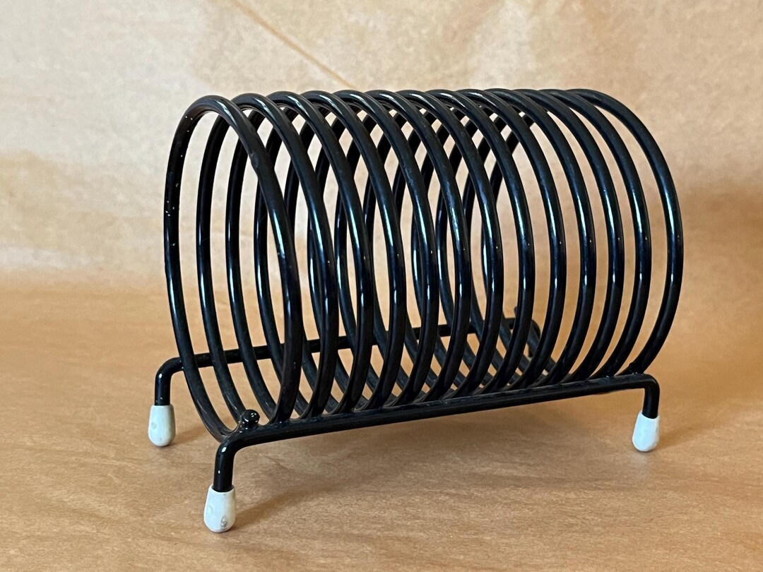 Black Wire Coil Letter Holder, Desk Organizer - Etsy