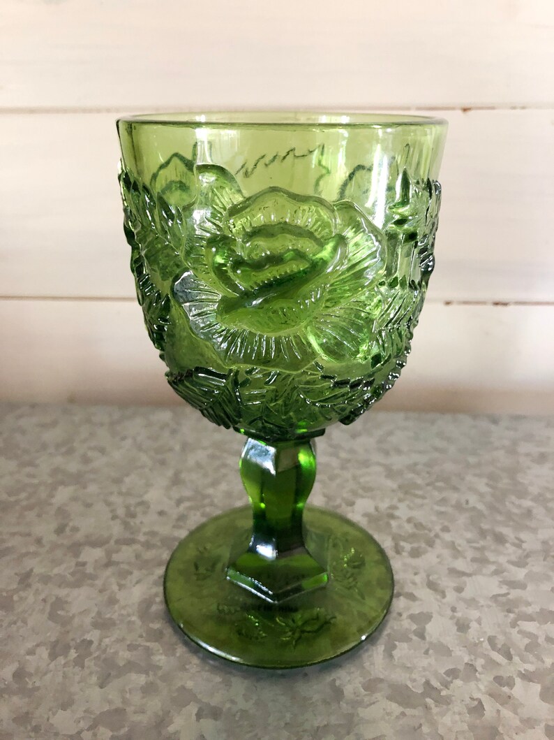 Madonna Inn 9 Oz WATER Goblets Wild Rose Flat Rose Madonna - Etsy