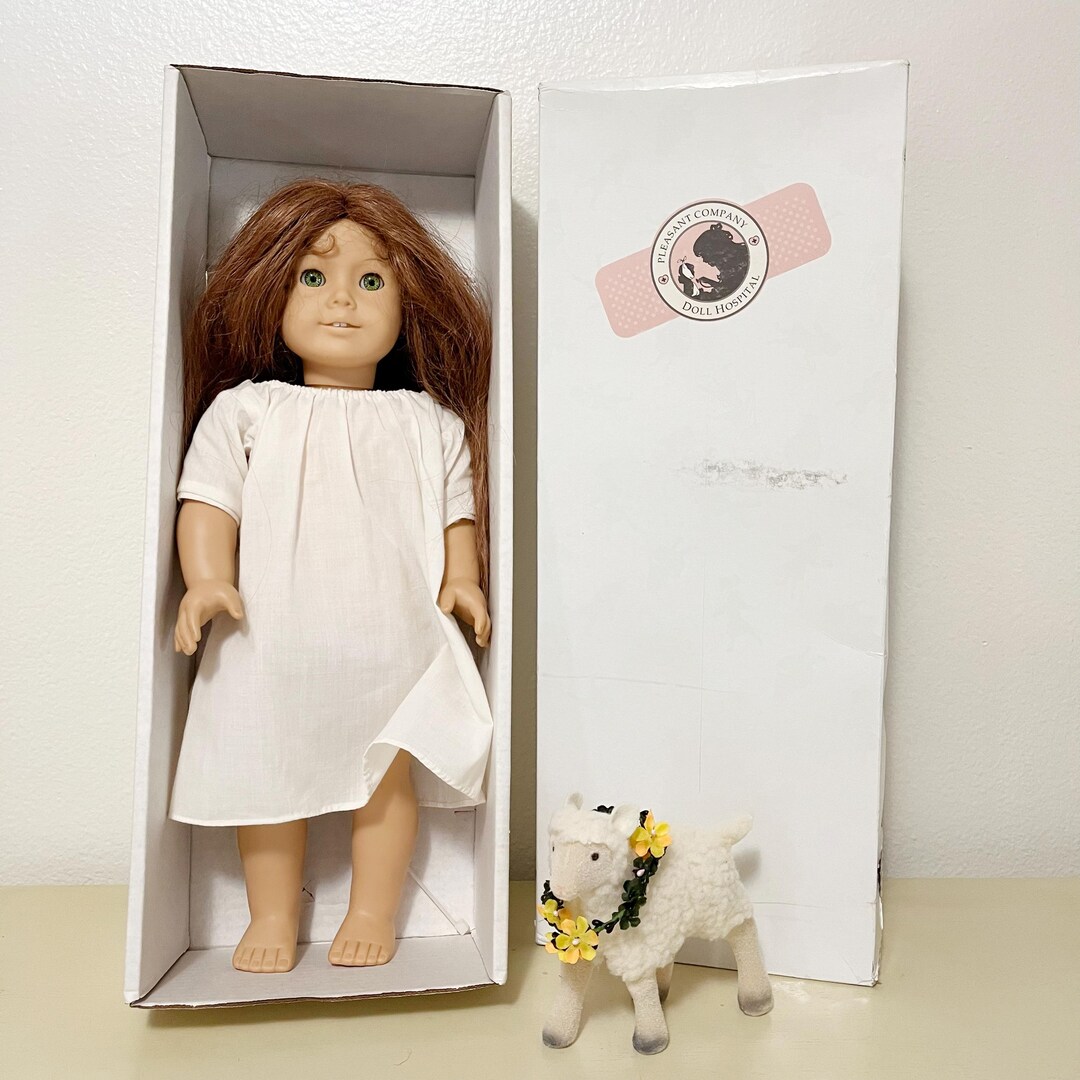 1986 Pleasant Company Felicity Doll, Made in Germany, Posie the Lamb ...