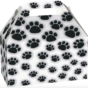 Paw Prints Gable Boxes, Gift Boxes, Set of 3 - Etsy