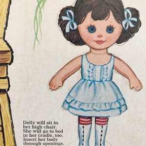 Amy Jo Paper Doll, Uncut, 1972 - Etsy