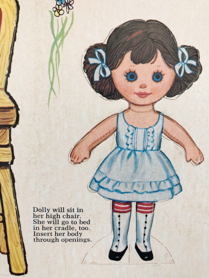 Amy Jo Paper Doll Uncut 1972 - Etsy