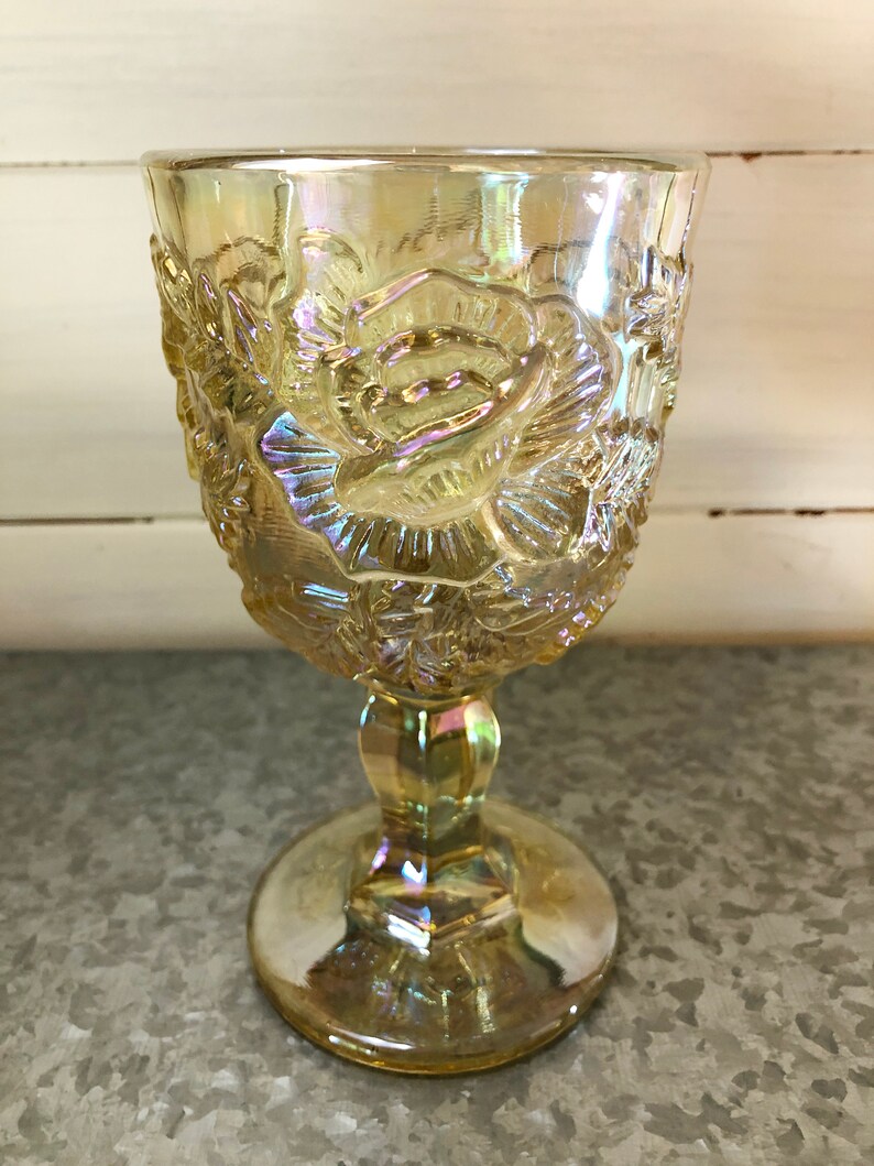 Madonna Inn 9 Oz WATER Goblets Wild Rose Flat Rose Madonna - Etsy