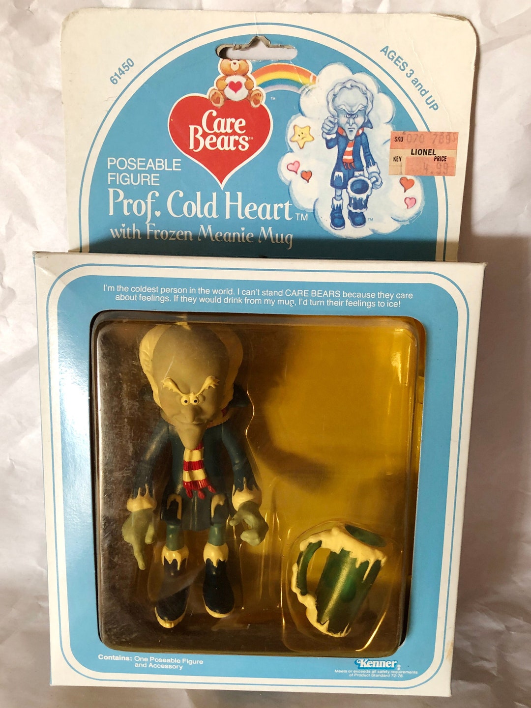 Professor Cold Heart W/ Frozen Meanie Mug, Care Bears, NRFB, 1984 - Etsy