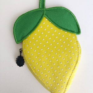 Lulu Guinness Lemon Coin Purse - Etsy