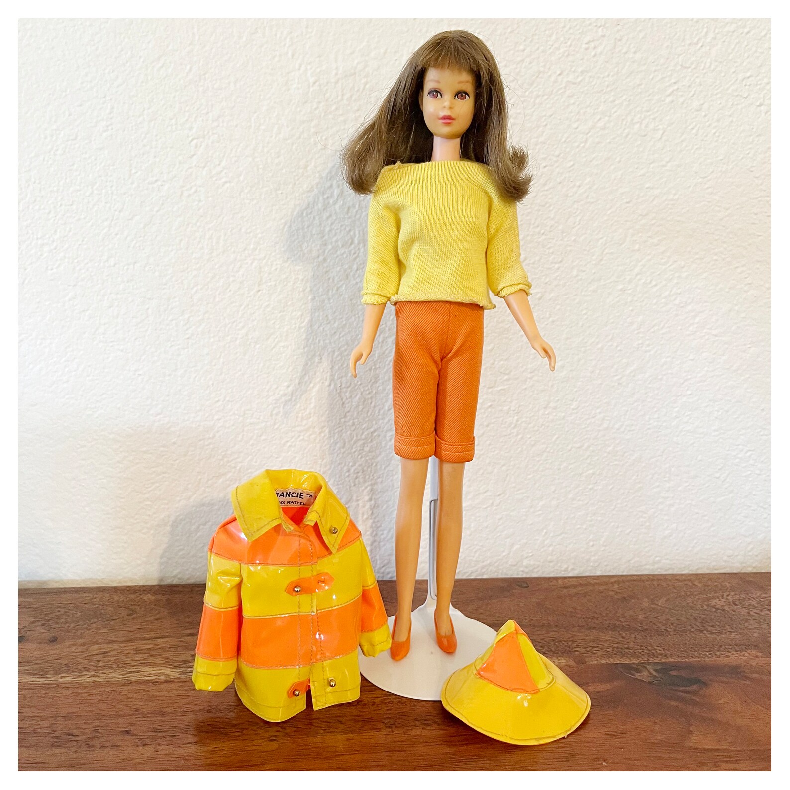 Francie AND Clam Diggers Outfit, #1258, 1965, Mattel, Barbie - Etsy