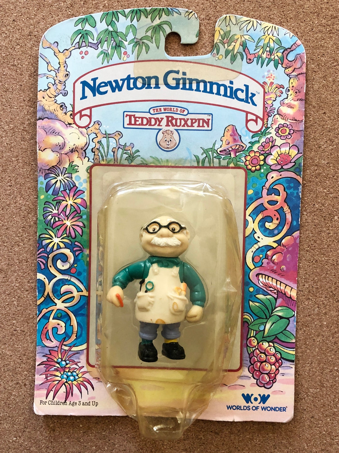 Newton Gimmick, MOC, 1986, Teddy Ruxpin, Worlds of Wonder - Etsy