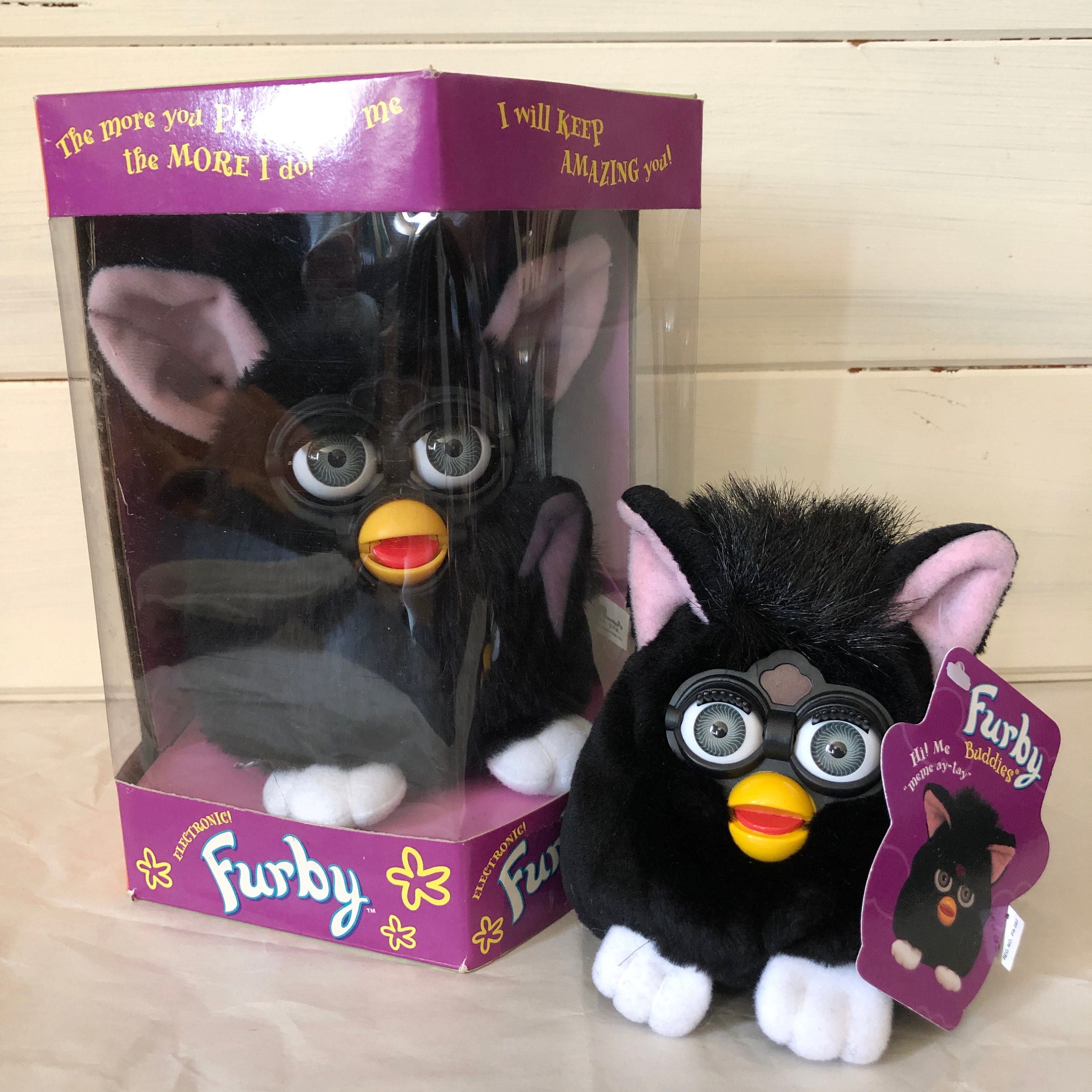 Original 1990s Furby & Matching Furby Buddy Rare Find | Etsy