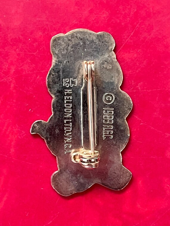 1983 Care Bear Enamel Pins, Choose Birthday Bear, Gru… - Gem