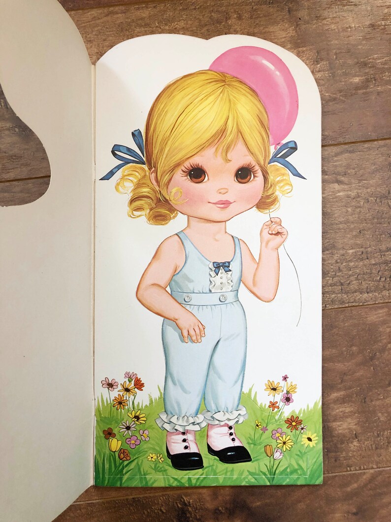 Amy Jo Paper Doll Uncut 1972 - Etsy