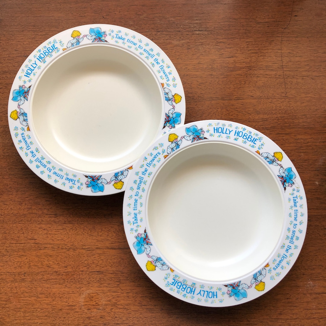 Pair of Holly Hobbie Bowls, 1981, Deka - Etsy