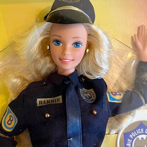 Police Officer Barbie, Career Collection, NRFB, 1993, Mattel - Etsy
