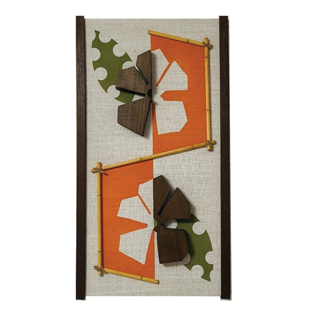 Handmade Tiki Art Panel, Mid-century Modern Wall Decor - Etsy