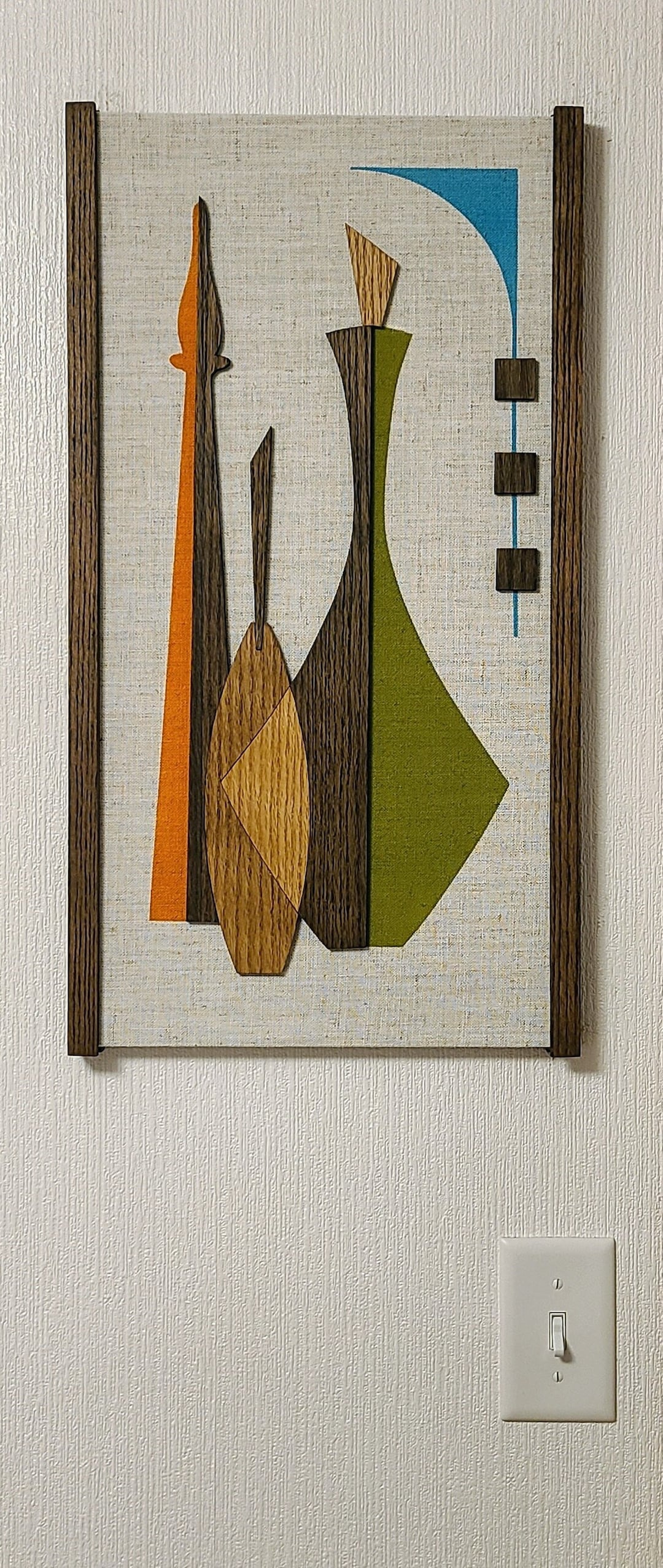 MCM Wall Art, Mid Century Inspired Decor, Modern Art, - Etsy