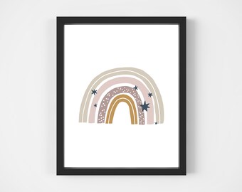 Stars Art Print Digital Download Printable Wall Art - Etsy UK