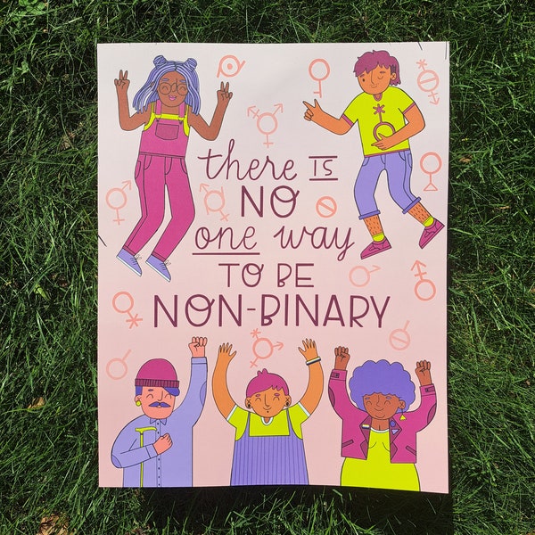 Non Binary Art - Etsy