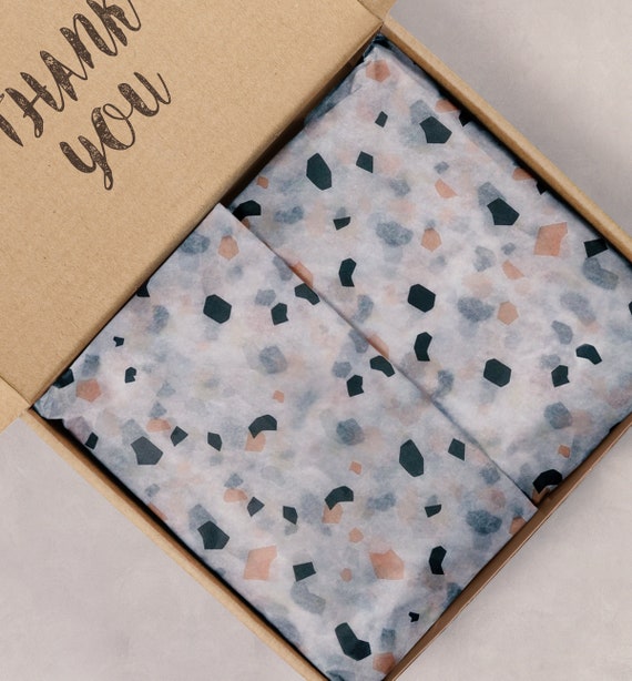 TERRAZO Tissue Paper Print 12 Sheets/pack 20x30 | Etsy