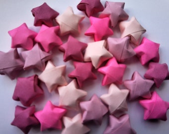 PURPLE Paper Stars Hand Folded Origami Decor Confetti - Etsy