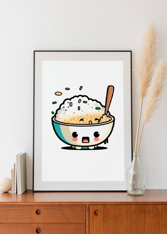 Cartoon Fried Rice