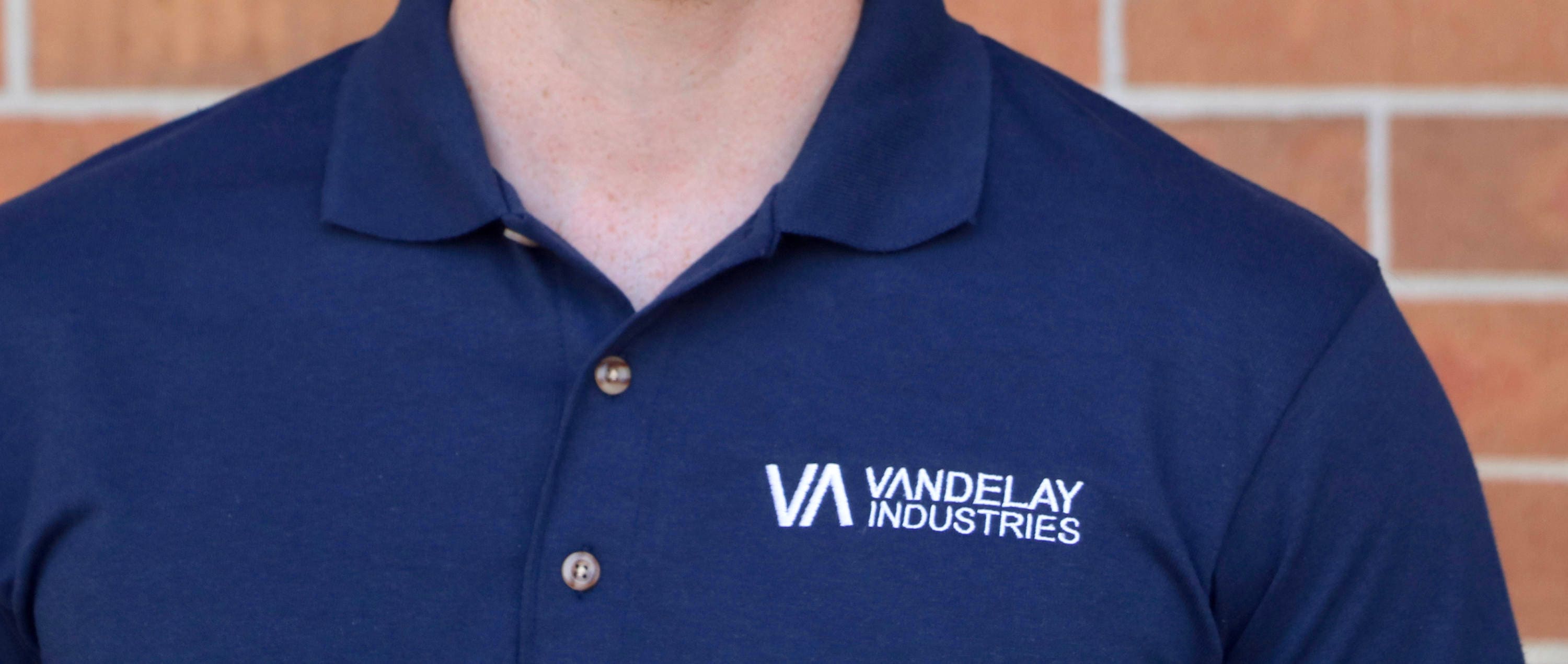 Vandelay Industries Seinfeld Embroidered Polo Shirt 100% Cotton Larry ...