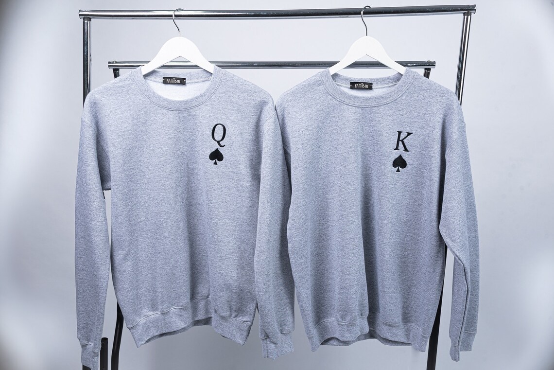 Unisex Sweatshirt, Couples Jumpers, Sudaderas Para Parejas, Matching ...