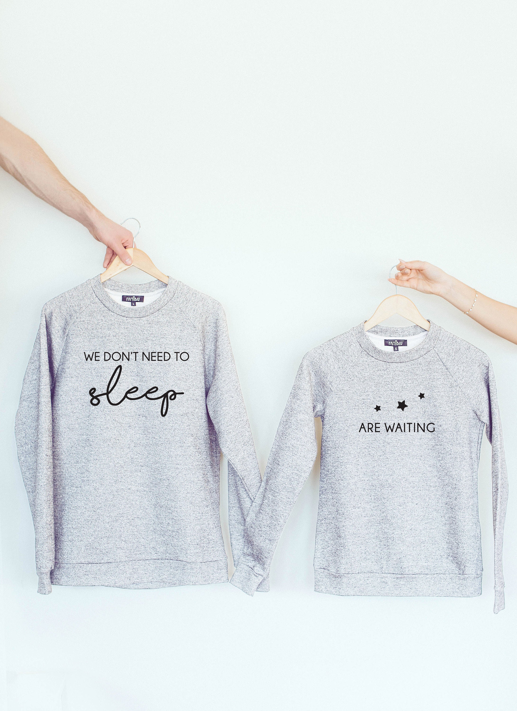 Set of 2 Sweatshirt Hoodies- Womens Sweatshirt- Mens Hoodies- Pullover ...