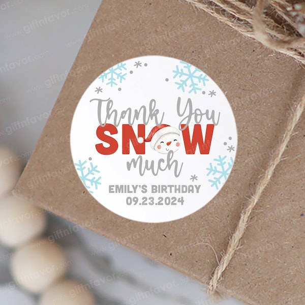 Thank You Snow Much for Coming - Etsy