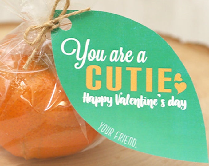 You're a Real Cutie Valentine Kids Valentine Cards Instant Download ...