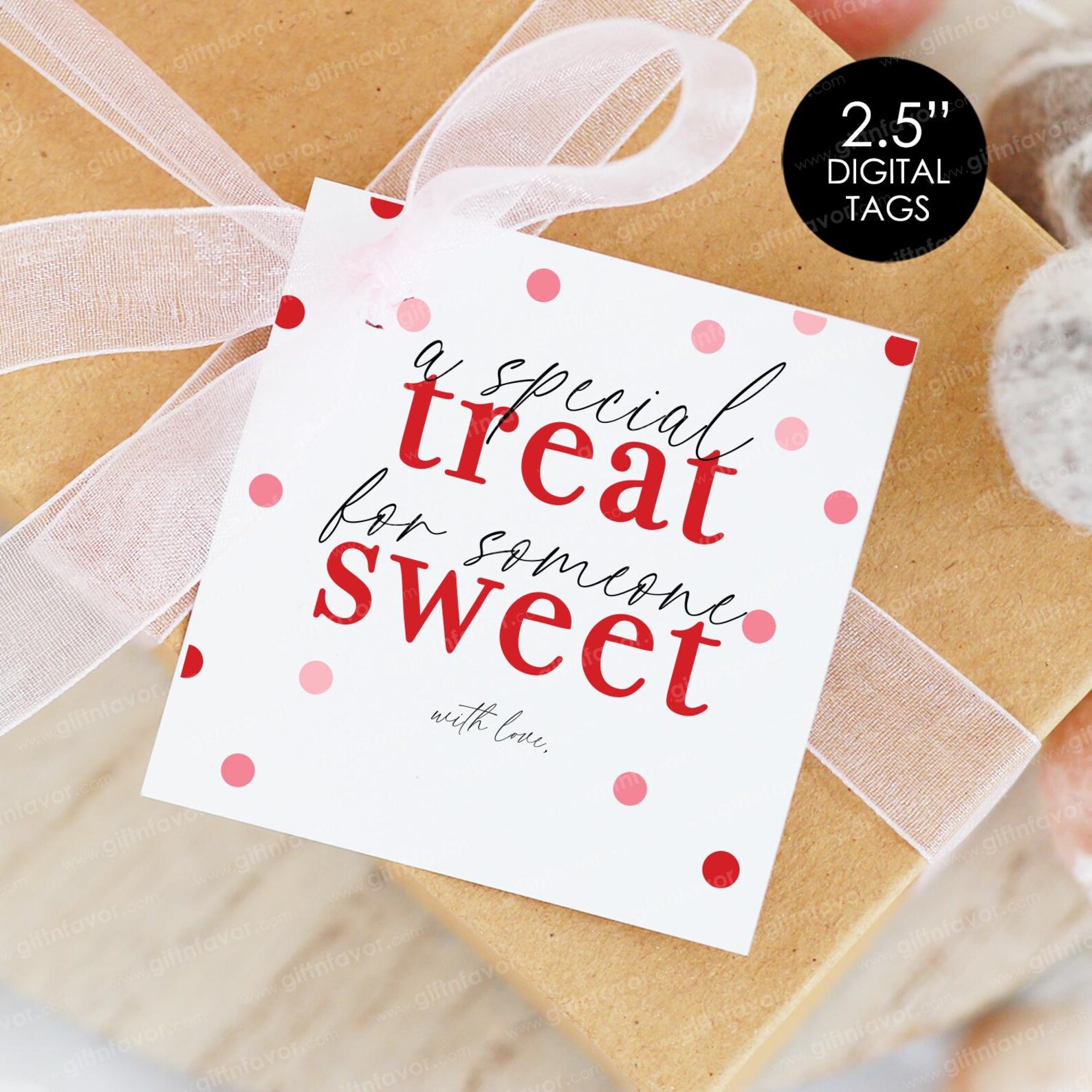 A Special Treat for Someone Sweet Tags,happy Valentine's Day Tag ...