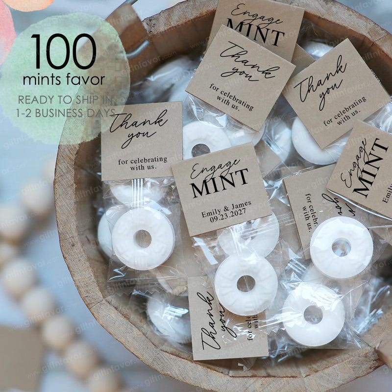 Dinner Mints for Party - Etsy